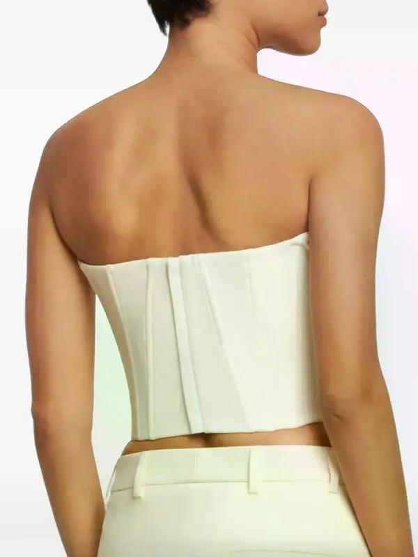Giuseppe Di Morabito Strapless Corset-style Top