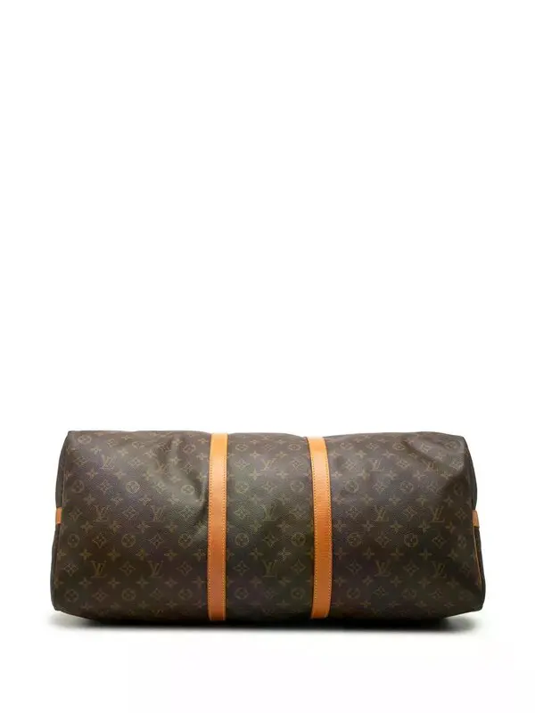 LOUIS VUITTON 1991 Monogram Keepall Bandouliere 60 Travel Bag