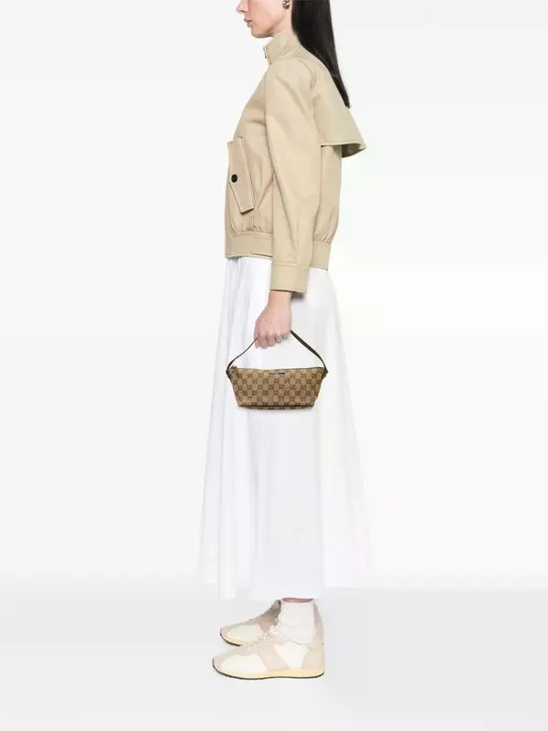 Gucci 2000-2015 Gg Canvas Boat Shoulder Bag - Neutrals