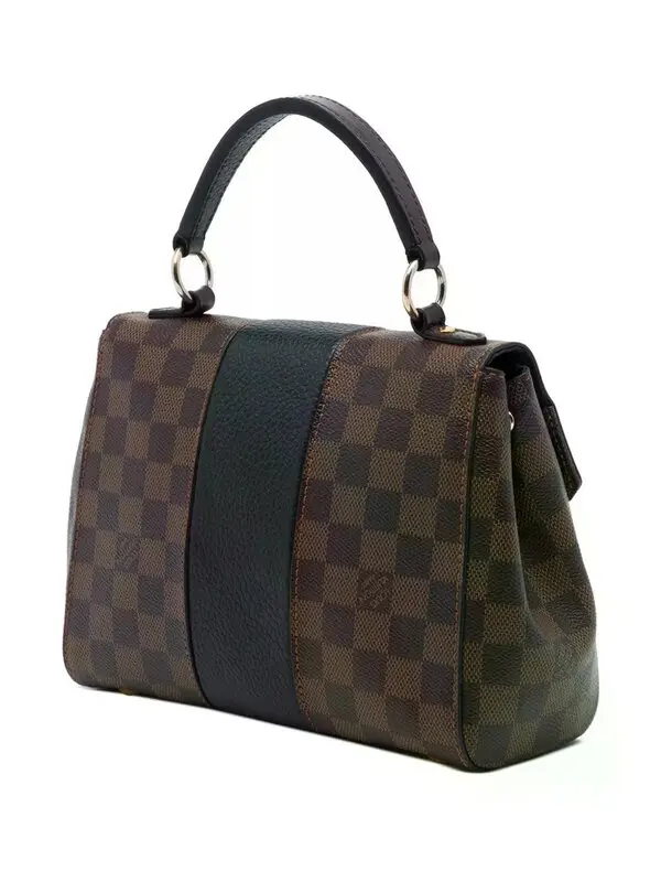 LOUIS VUITTON 2018 Damier Ebene Bond Street Bb Satchel