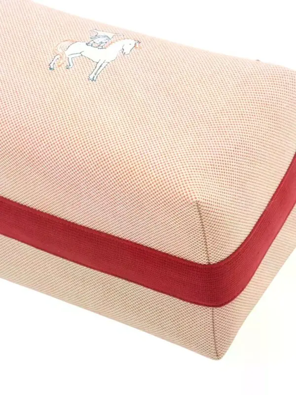 Hermès 2010-2026 Large Toile Bride A Brac Cabriole Case Vanity Bag
