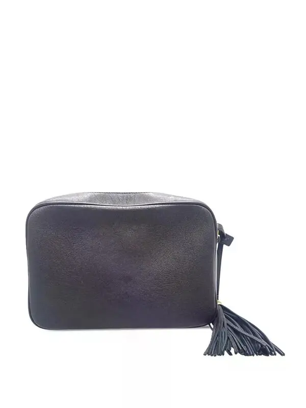 Saint Laurent 2017-2026 Lambskin Monogram Lou Camera Bag Crossbody Bag