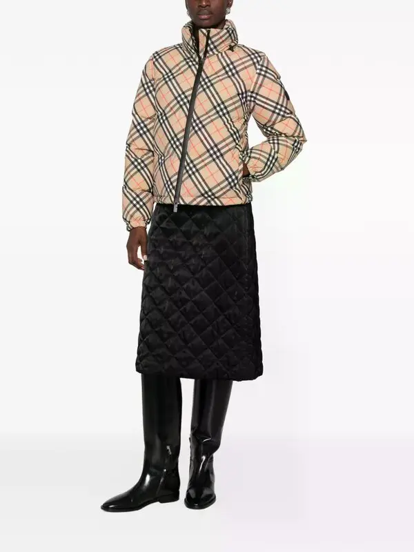 Burberry Check Puffer Jacket