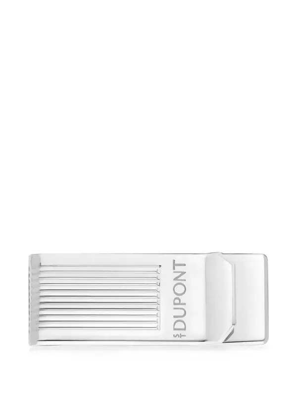 S.t. Dupont Logo-engraved Grooved Money Clip