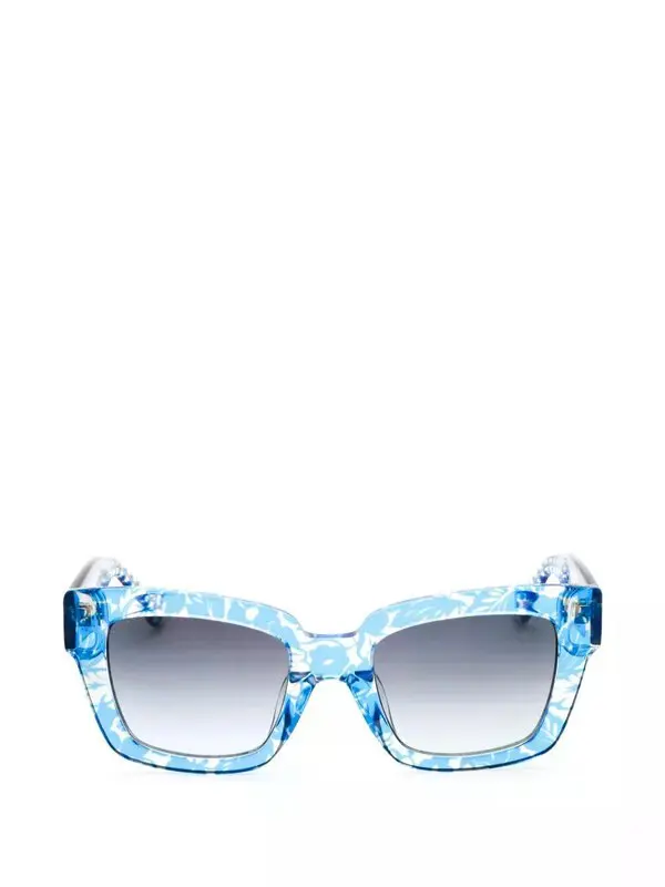 Kate Spade New York Brynne Rectangle-frame Sunglasses - Yellow