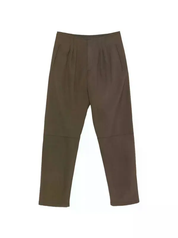 MAISON MARGIELA Pleated Straight-leg Trousers