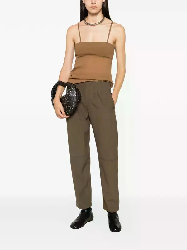 MAISON MARGIELA Pleated Straight-leg Trousers