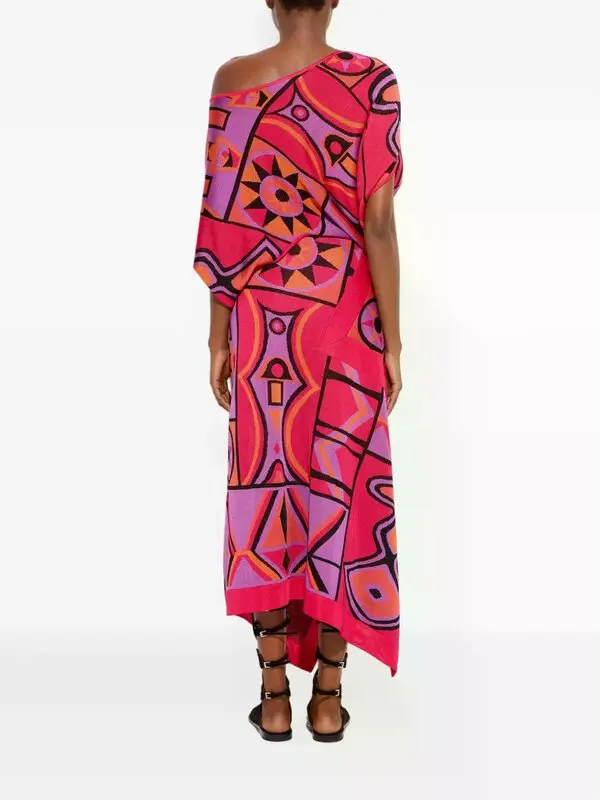 Emilio Pucci Jacquard Asymmetrical Skirt
