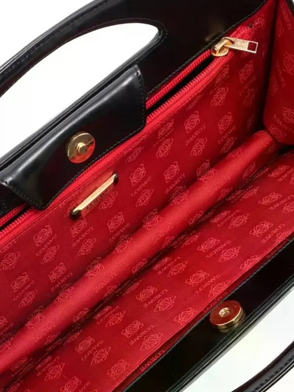 Loewe 2000-2010 Leather Anagram Handbag
