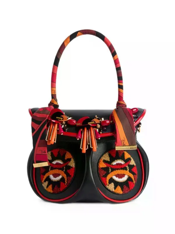 Emilio Pucci La Pupa Embroidered Handbag