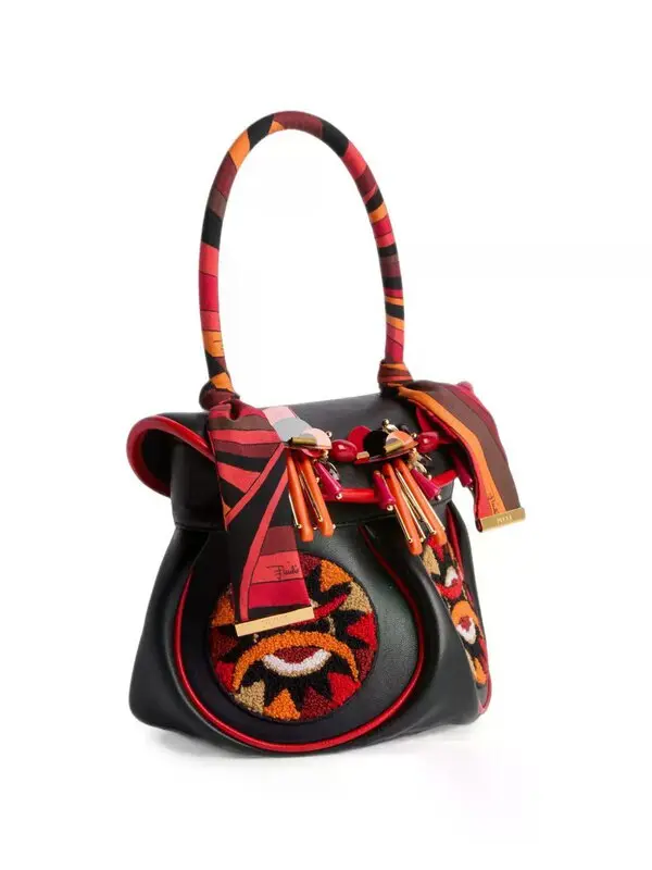 Emilio Pucci La Pupa Embroidered Handbag