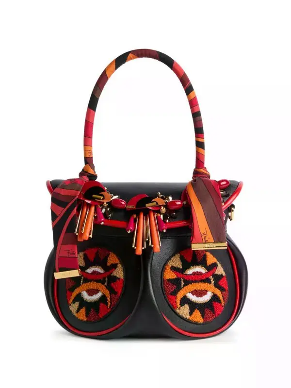 Emilio Pucci La Pupa Embroidered Handbag