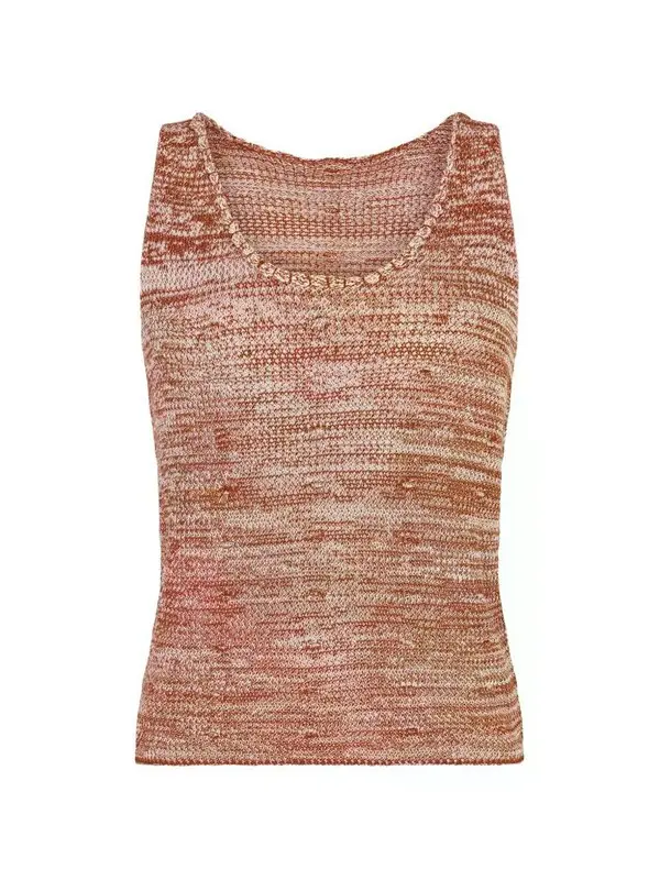 Escvdo Ofrenda Knitted Tank Top