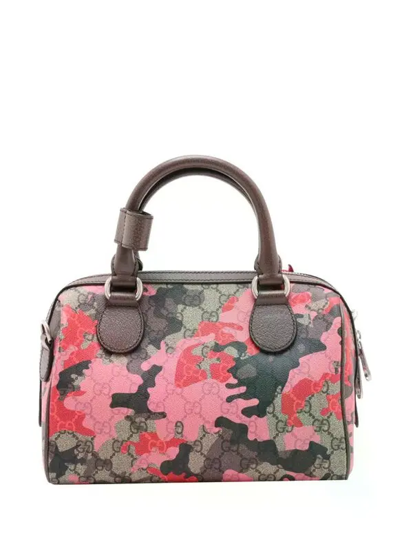 Gucci 2000-2015 Gg Supreme Camouflage Satchel