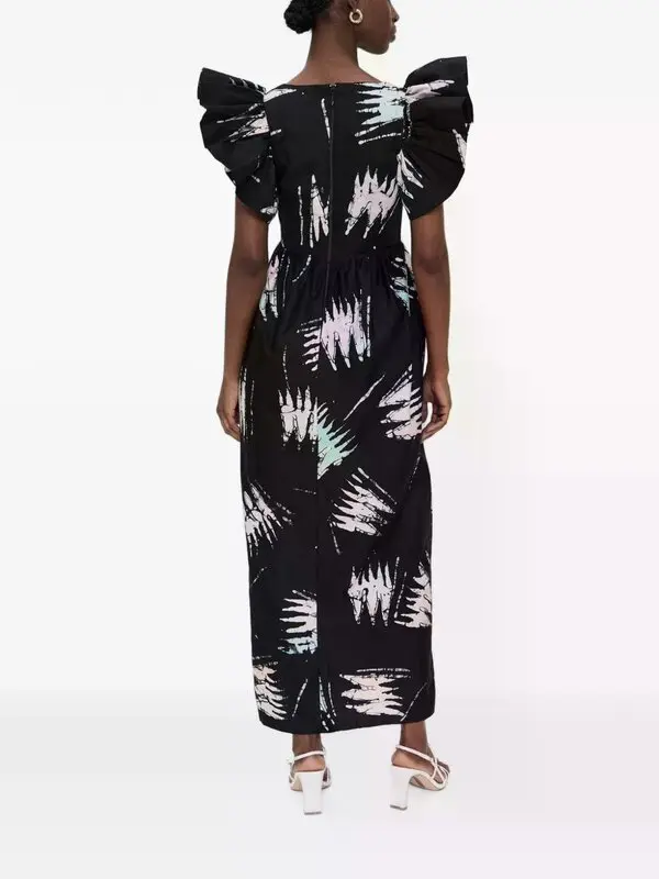 BUSAYO NYC Feola Ruffled Dress