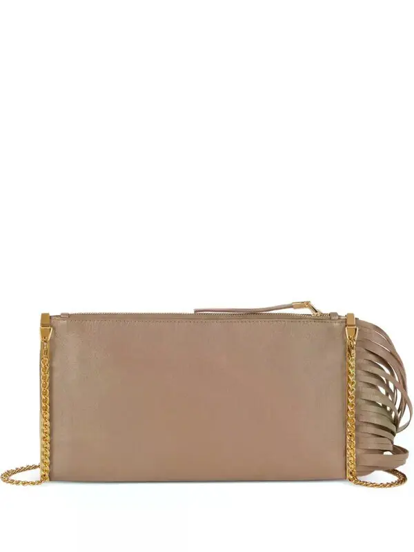 Elisabetta Franchi Nappa-leather Bag - Neutrals