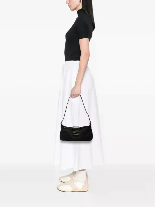 Fendi 2000-2010 Neoprene Shoulder Bag