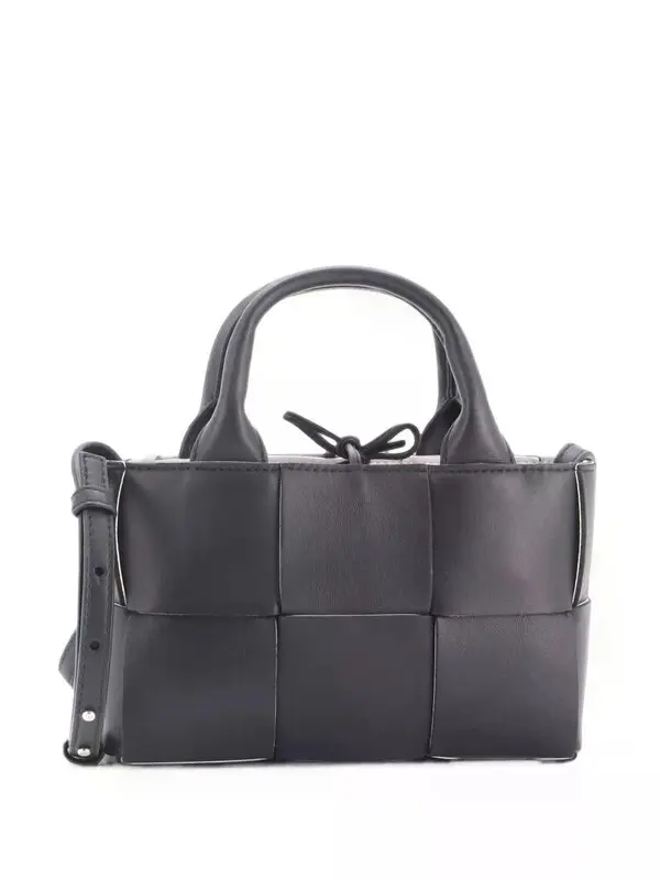 Bottega Veneta Arco Maxi Intrecciato Leather Candy Tote Bag