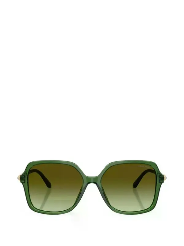 SWAROVSKI Crystal-embellished Square-frame Sunglasses - Green