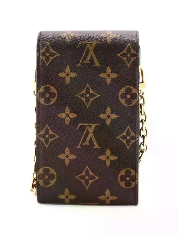 LOUIS VUITTON Metis Phone Pouch On Chain Monogram Canvas Shoulder Bag