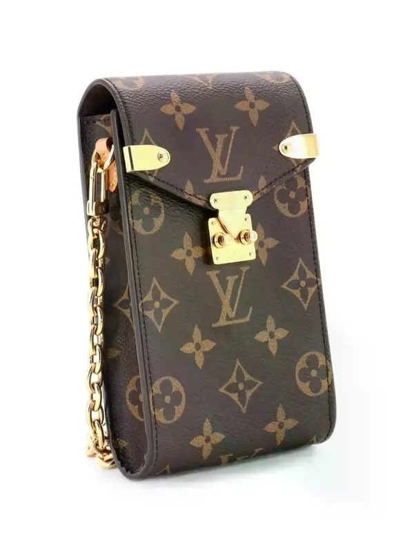 LOUIS VUITTON Metis Phone Pouch On Chain Monogram Canvas Shoulder Bag