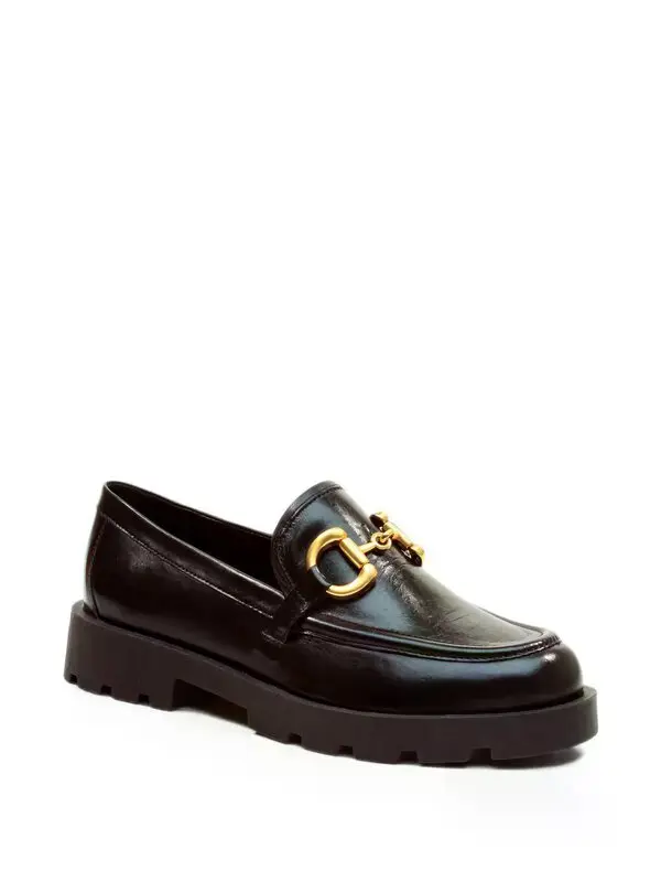 CECCONELLO Horsebit Leather Loafers