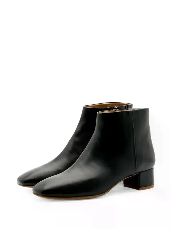 LOTTUSSE Goya Leather Ankle Boots