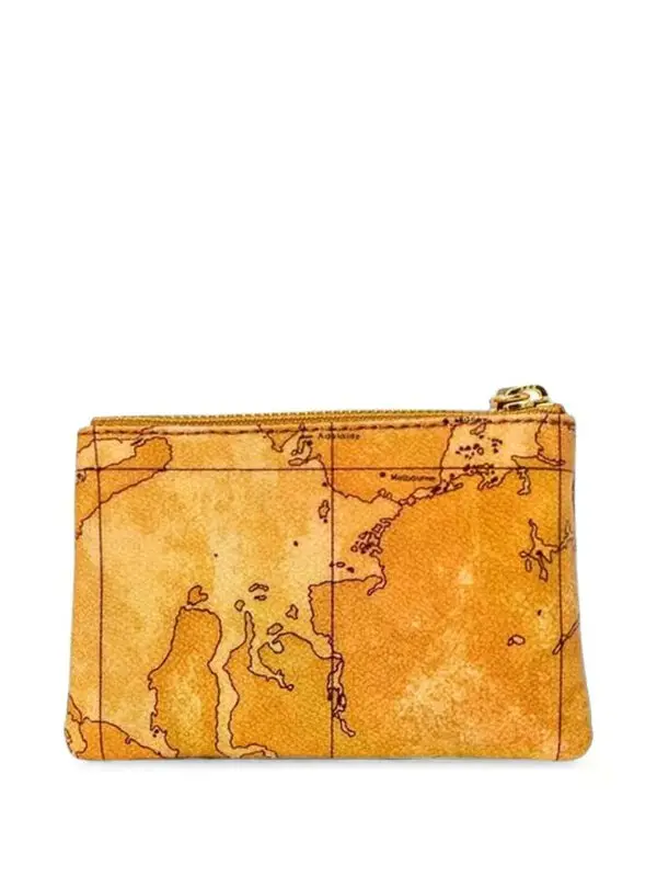 ALVIERO MARTINI 1° CLASSE Geo Map Coin Purse