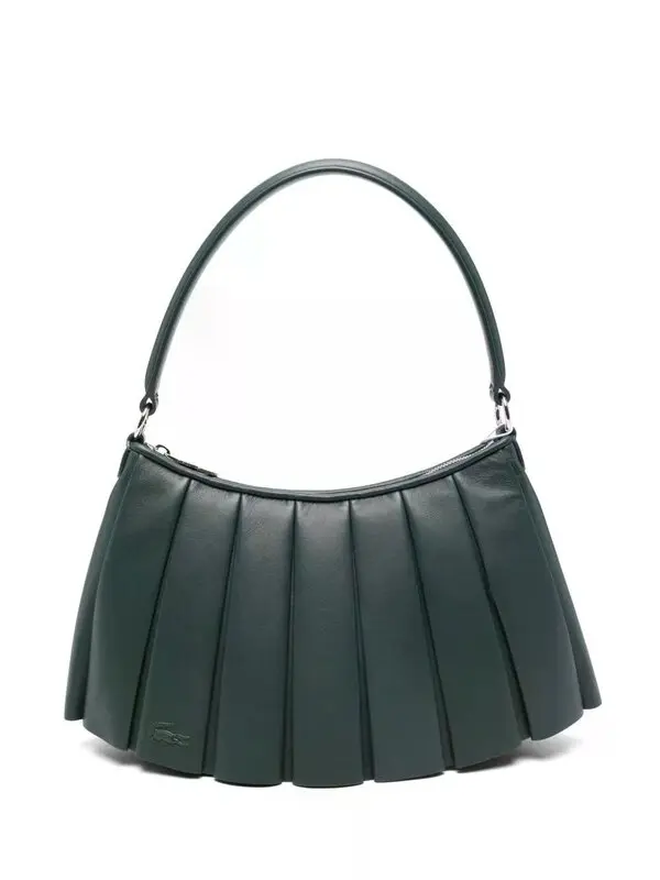 Lacoste Quilted Leather Tote Bag
