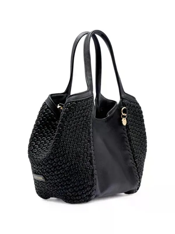 LOTTUSSE Noodluxe Woven-panel Tote Bag
