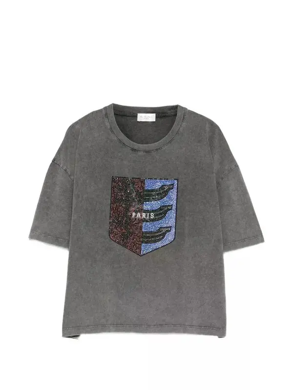 ELITE Rhinestone-embellished T-shirt