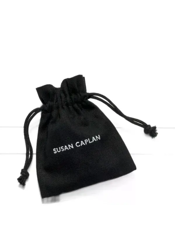 SUSAN CAPLAN 1980s Rediscovered Half-hoop Clip-on Earrings