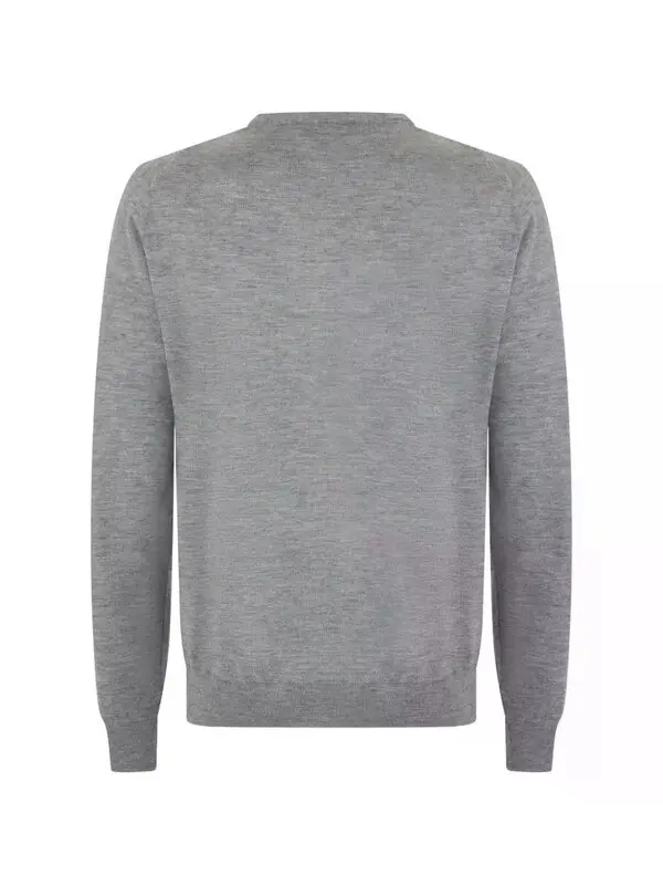 Fedeli V-neck Knitted T-shirt