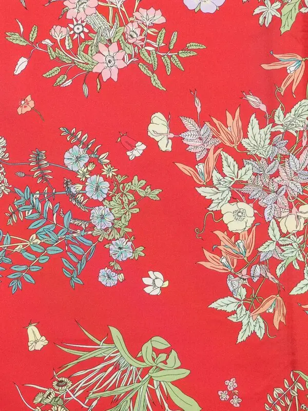 MANTERO 1902 Floral-print Silk Scarf