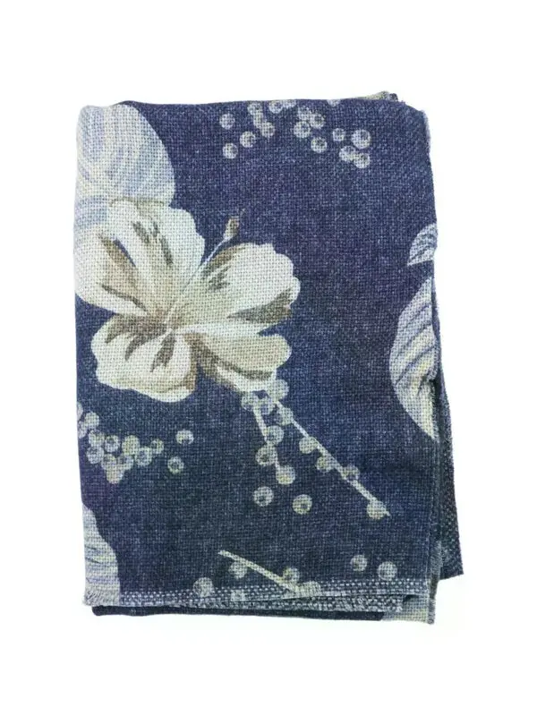 Altea Floral-print Wool Scarf