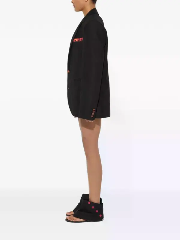 Emilio Pucci Oversized Cotton Blazer