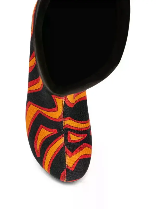 Emilio Pucci Labirinto-print Boots