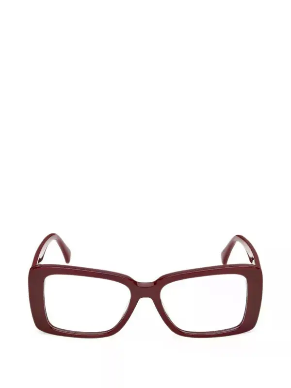 Max Mara Rectangle-frame Clip-on Glasses