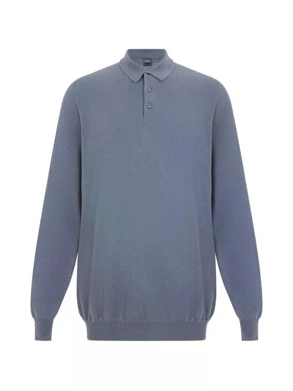 Fedeli Cashmere Long-sleeve Sweater