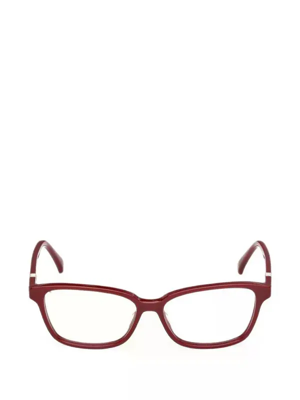Max Mara Logo-plaque Rectangle-frame Glasses