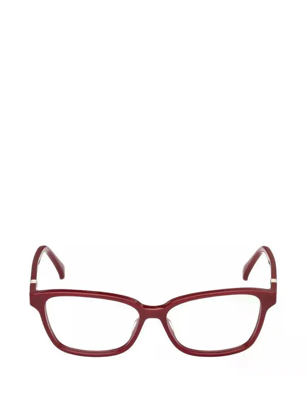 Max Mara Logo-plaque Rectangle-frame Glasses
