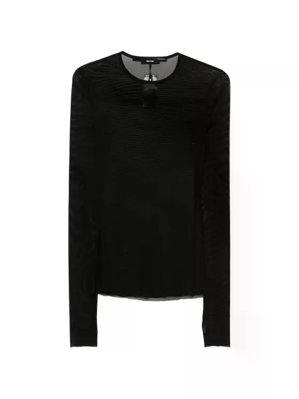 Isabel Benenato Semi-sheer Top