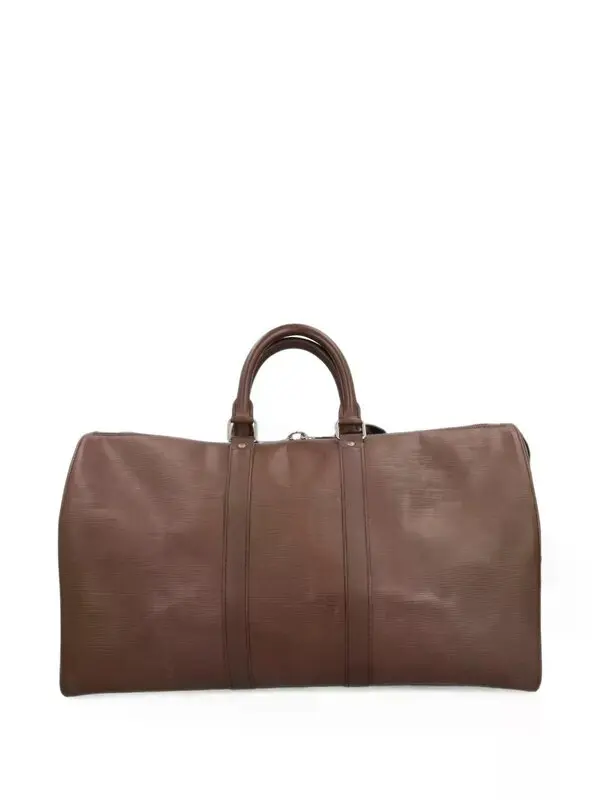 LOUIS VUITTON Keepall Epi Leather Travel Bag