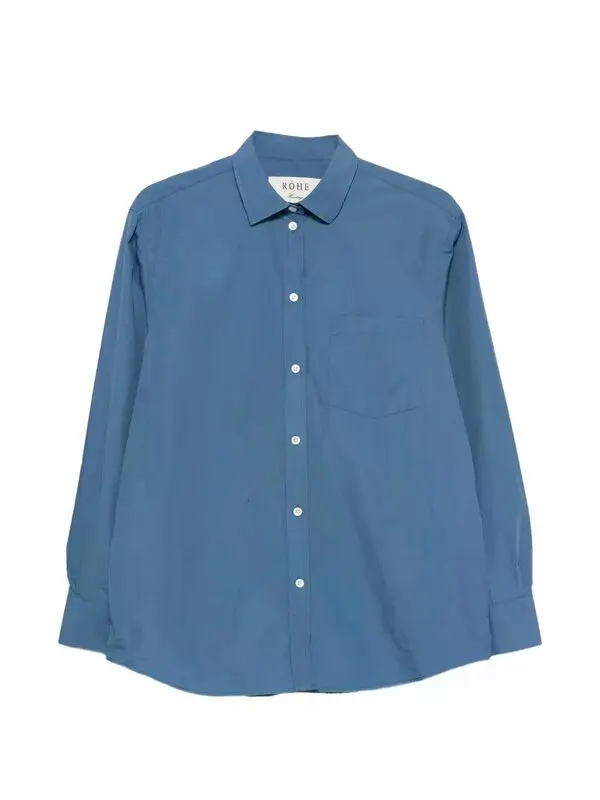 RÓHE Long-sleeve Shirt - Blue