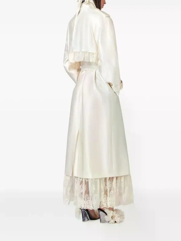 Giuseppe Di Morabito Pinstriped Trench Coat