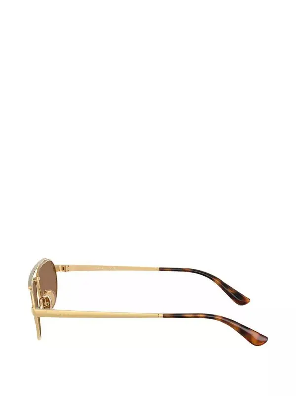 VOGUE EYEWEAR Vo4371 Geometric-frame Sunglasses - Gold