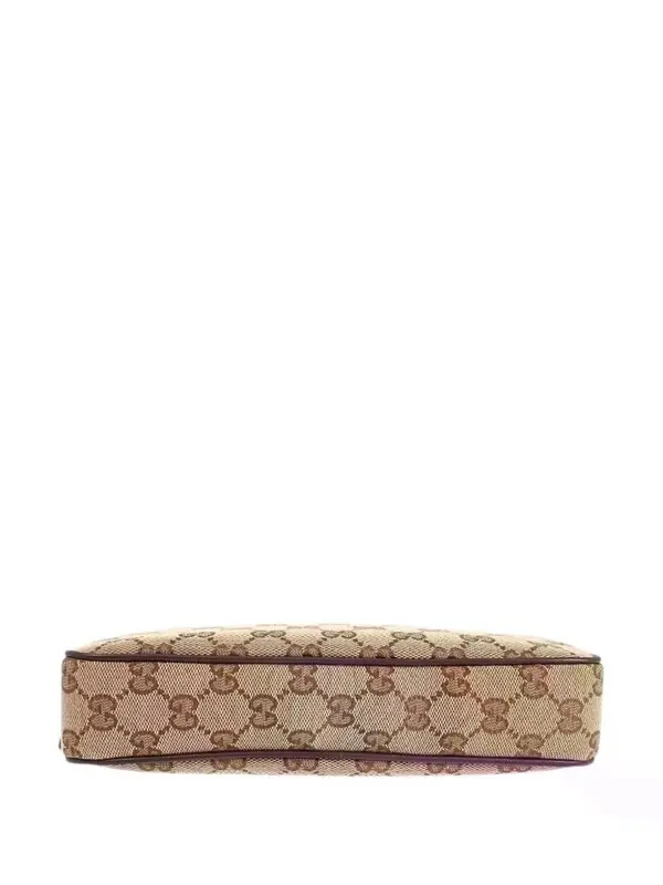 Gucci 2016-2026 Small Gg Canvas Web Crossbody Bag