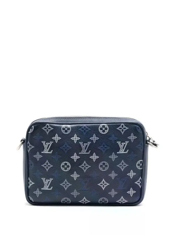 LOUIS VUITTON 2021-2026 Monogram Shadow Trio Messenger Crossbody Bag