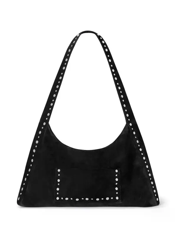 Gimaguas Maxi Franca Stud-embellished Shoulder Bag - Blue