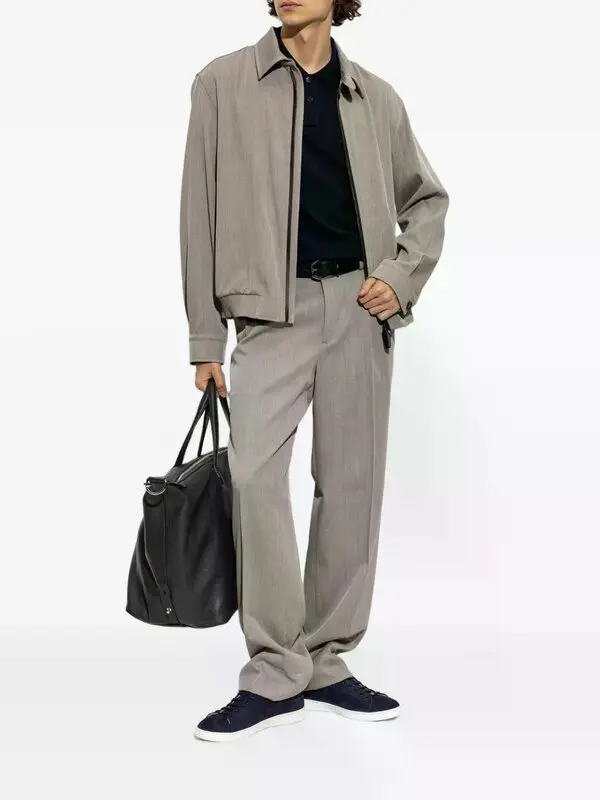 Brioni Pleated Wool Trousers